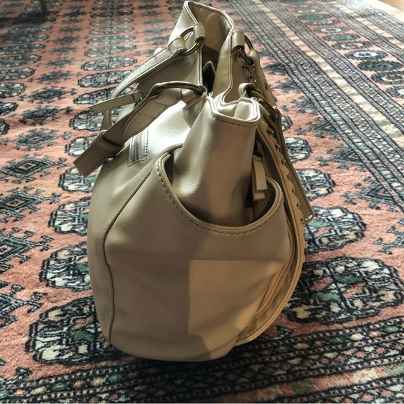 Nicole by Nicole Miller | Bags | Nicole By Nicole Miller Cream Color ...